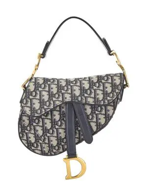 DIOR Oblique Jacquard Saddle Mini NM