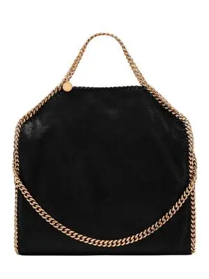 Stella McCartney Falabella Fold Over Tote - Black