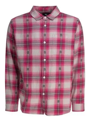 StÜssy Motif Plaid Shirt - Pink