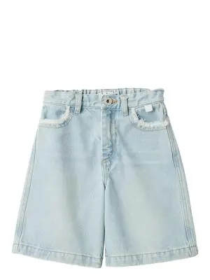 IL GUFO Denim Bermuda - Light Blue