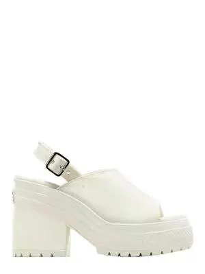 CONVERSE Chuck 70 De Luxe Slingback Sandals - White