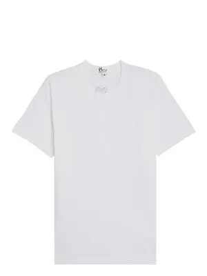 Play Comme Des Garcon Back Emblem T-shirt - White