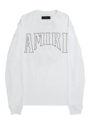 Amiri Sun Long-sleeve Tee - White