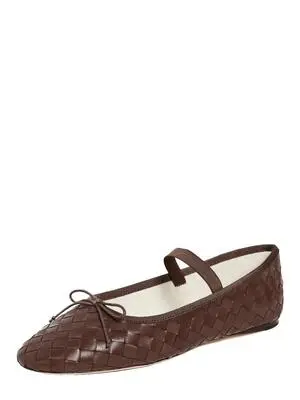 LOEFFLER RANDALL Leonie Ballet Flats - Espresso