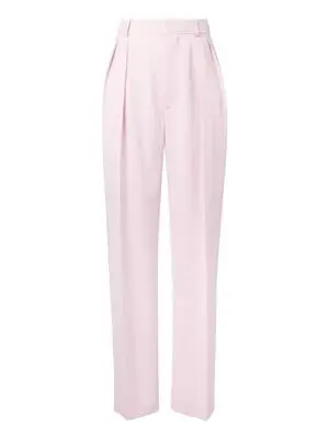 Wardrobe.NYC Tapered Virgin Wool Trousers - Pink