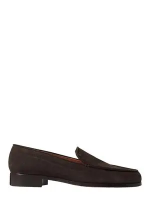 EMME PARSONS Danielle Suede Loafers - Brown