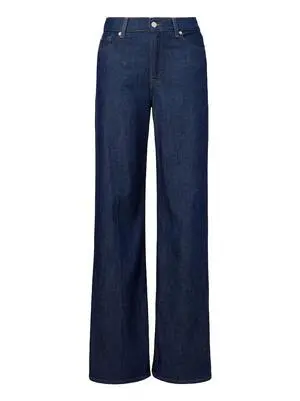 7 For All Mankind Lotta Wide-leg Jeans - Blue