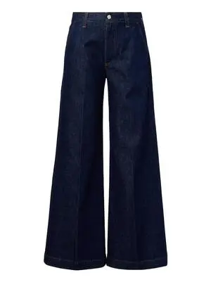 Citizens Of Humanity Beverly Mid-rise Wide-leg Jeans - Blue