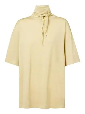 LEMAIRE Foulard Cotton Jersey T-Shirt Yellow