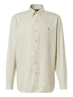 Polo Ralph Lauren Checked Cotton Shirt - Neutrals