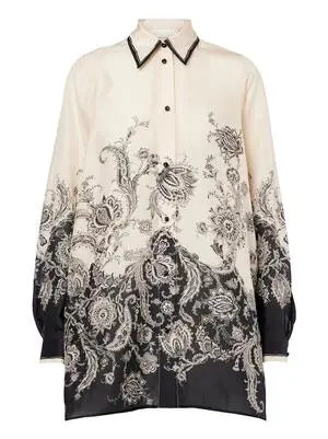 ZIMMERMANN Rhiannon Paisley Silk Shirt