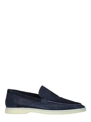 AURELIEN Yacht Suede Loafers - Navy