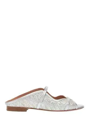 MALONE SOULIERS Norah Open-back Sandals - Silver