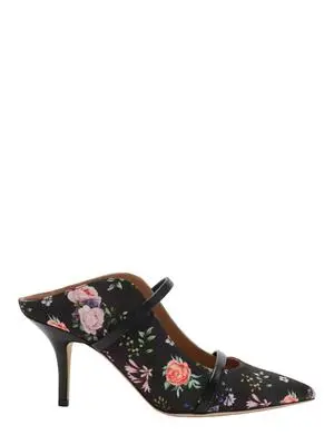 MALONE SOULIERS 70mm Maureen Mules - Black
