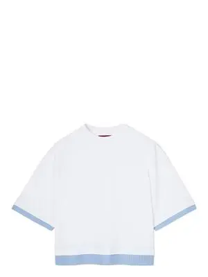 Gucci Soft Jersey T-shirt With Embroidery - White