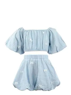 LOLA + THE BOYS Bow Bubble Set - Blue