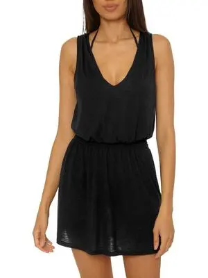 BECCA By Rebecca Virtue Breezy Basics Cover-up Dress - Black