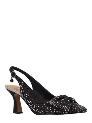 J. Reneé Harlan Slingback Pump Black/ Gray