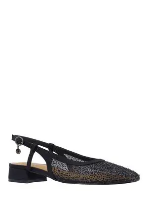 J. Reneé Layton Slingback Flat - Black