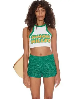 SIMONMILLER Dibby Tank Gummy Green Dibby Graphic