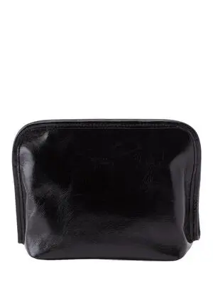 Hobo Beauty Leather Cosmetics Case Black