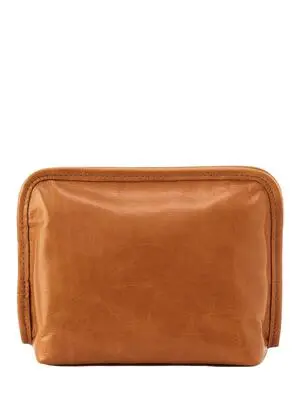 Hobo Beauty Leather Cosmetics Case - Truffle