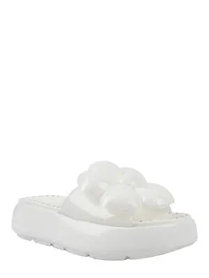 ZIGI Arria Platform Sandals Ice White
