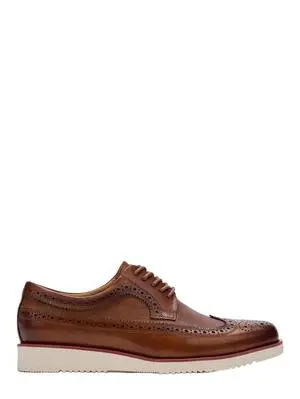 MARC NOLAN Alexander Wingtip Derby - Cognac
