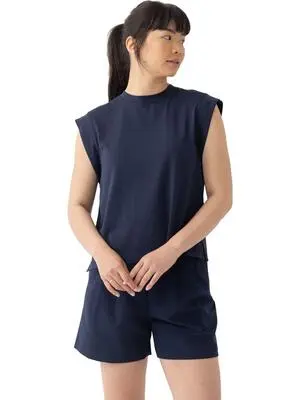 HONORS Sleeveless Shirt Navy