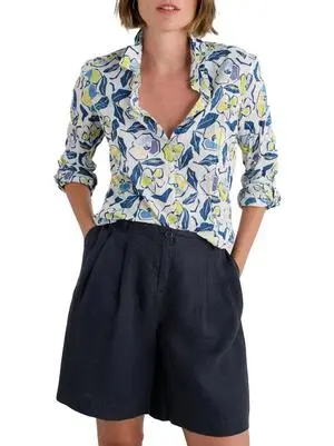 SEASALT CORNWALL Larissa Floral Organic Cotton Shirt