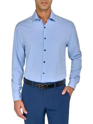 W.R.K Slim Fit Performance Dress Shirt - Ice Blue