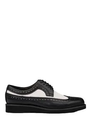 MARC NOLAN Alexander Wingtip Derby - Black/ White