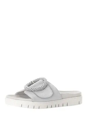 Gabor 63.760 Platform Slide Sandal Lightgrey