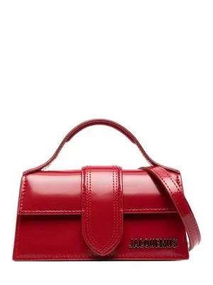 Jacquemus Le Bambino Leather Handbag Red