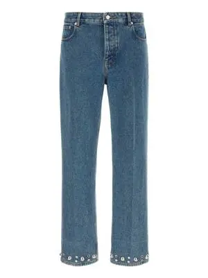 Valentino Garavani Valentino Garavani Five-Pocket Denim Jeans Mediumbluedenim