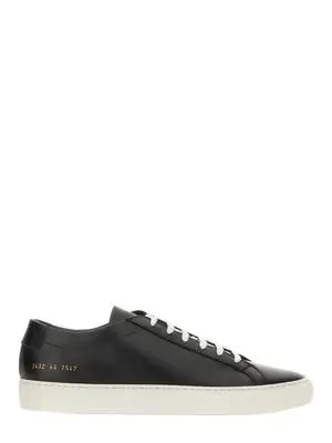 COMMON PROJECTS Achilles Leather Sneakers - Black