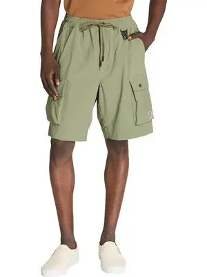 Moncler Drawstring Cargo Shorts - Turquoise
