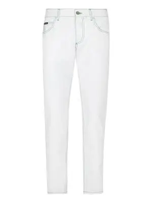 Dolce & Gabbana Regular Fit Five-pocket Jeans - Multicolor