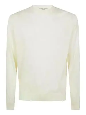 FILIPPO DE LAURENTIIS Crew-neck Jumper - White