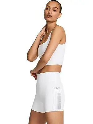 Victoria's Secret Vsx Incredible Coverage™ 5" Bike Short - White,ivory