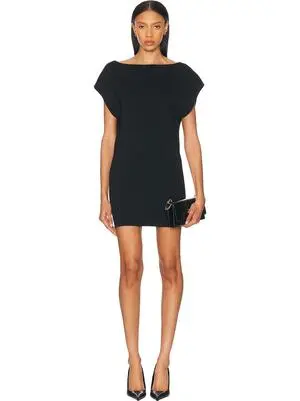 EAVES Rebecca Mini Dress - Black