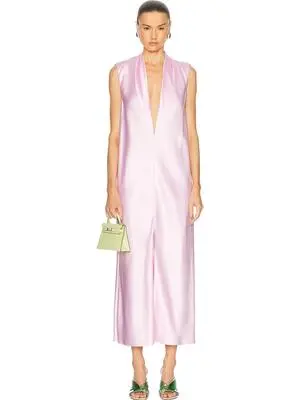 Brandon Maxwell The Daphne Dress - Light Pink