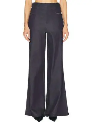 Marni Flare Leg - Blublack