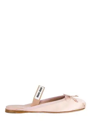 Miu Miu Mule Ballet Flat - Orchidea
