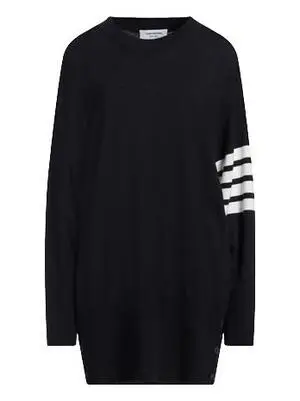 Thom Browne Sweater Virgin Wool - Navy