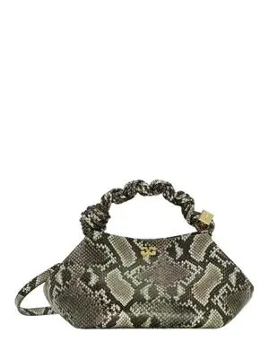 GANNI Small Bou Cross Body Bag Neutrals