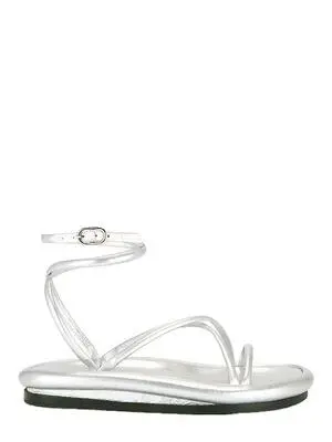 NORA LOZZA Chunky Slim Sandal - Silver