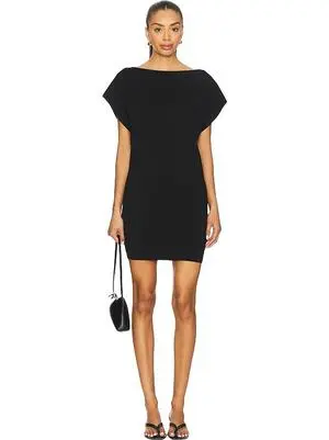EAVES Rebecca Mini Dress - Black