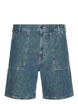 JEANERICA Genua Worker Chino Shorts - Round House Blue