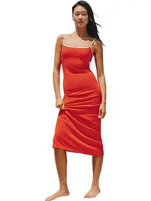 L*Space Jordana Sleeveless Rib Midi Dress Multicolor